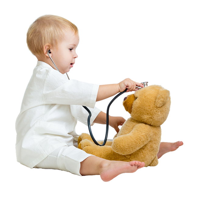 Download Lozier's Pediatric Profile - Baby Playing Doctor - Full Size ...