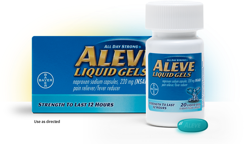 Download Pain Relief With Aleve Liquid Gels - Aleve Muscle And Back ...