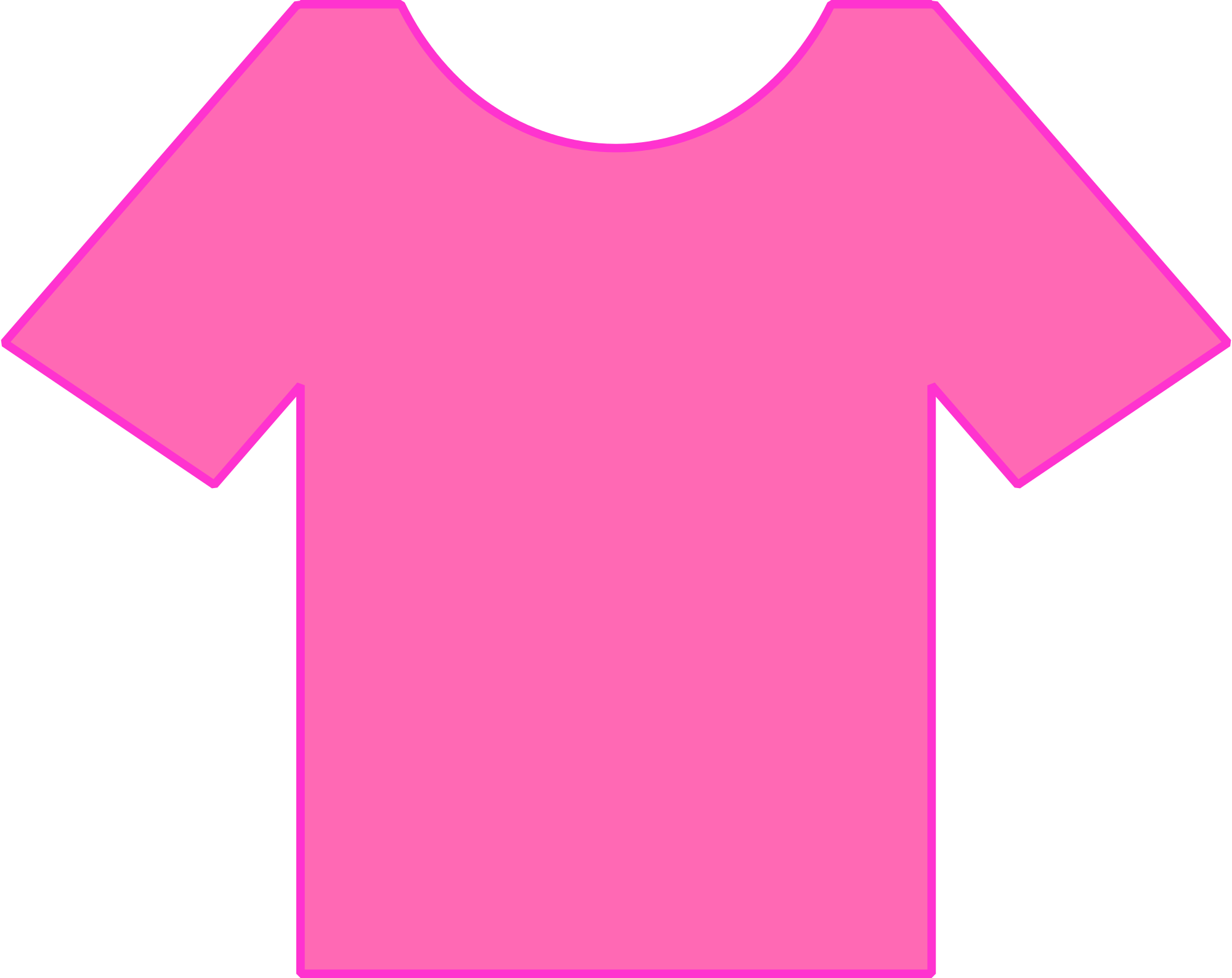 Download Filet Shirt - Pink T Shirt Svg - Full Size PNG Image - PNGkit