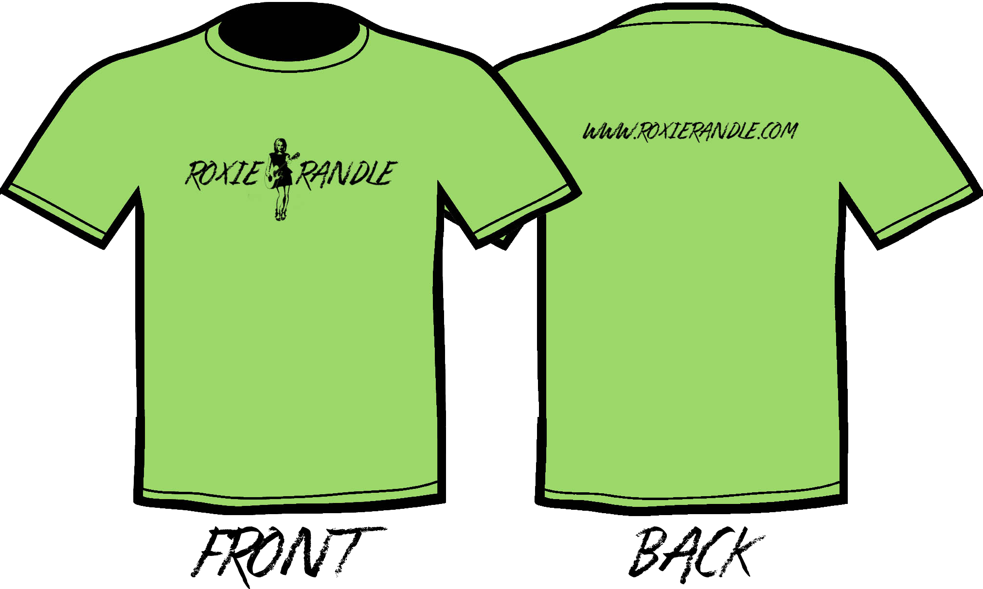 Download T Shirt With Website On Back - Full Size PNG Image - PNGkit