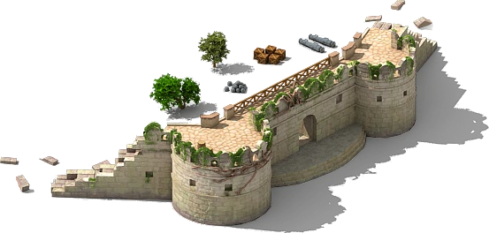 Download Pirate Fort Initial - Pirate Buildings - Full Size PNG Image ...