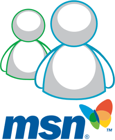 Download Transparent Msn Messenger Logo - PNGkit