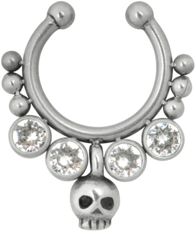 Download Septum Piercing - Full Size PNG Image - PNGkit