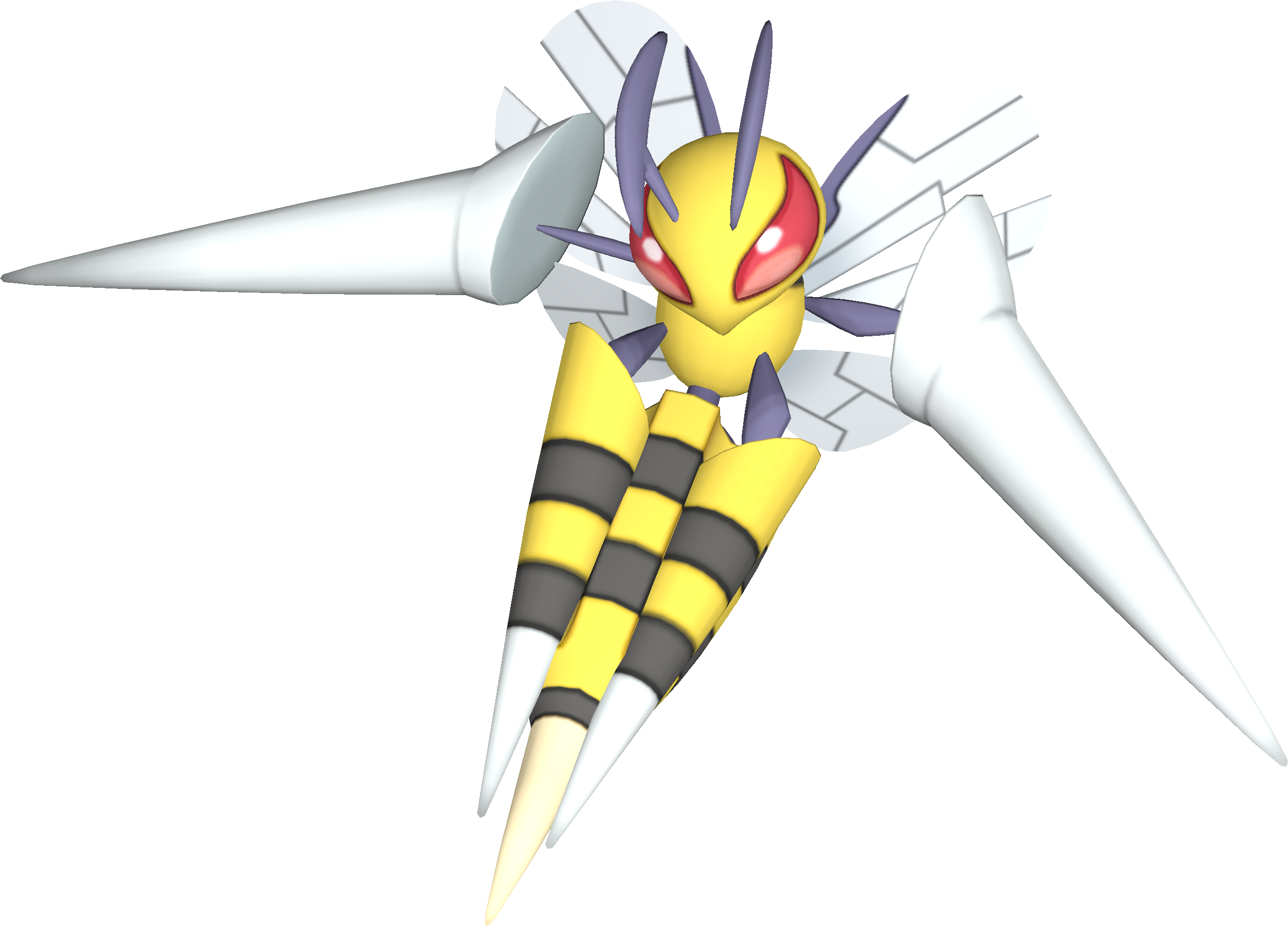 Download Mega Beedrill - Pokemon Render Sfm - Full Size PNG Image - PNGkit