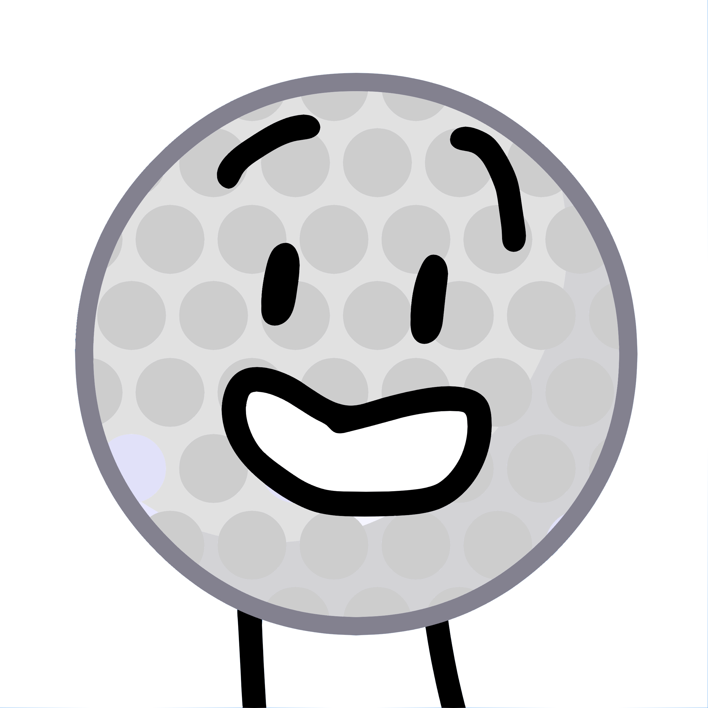 Download Golfball Teamicon - Bfb Golf Ball Team Icon - Full Size PNG ...