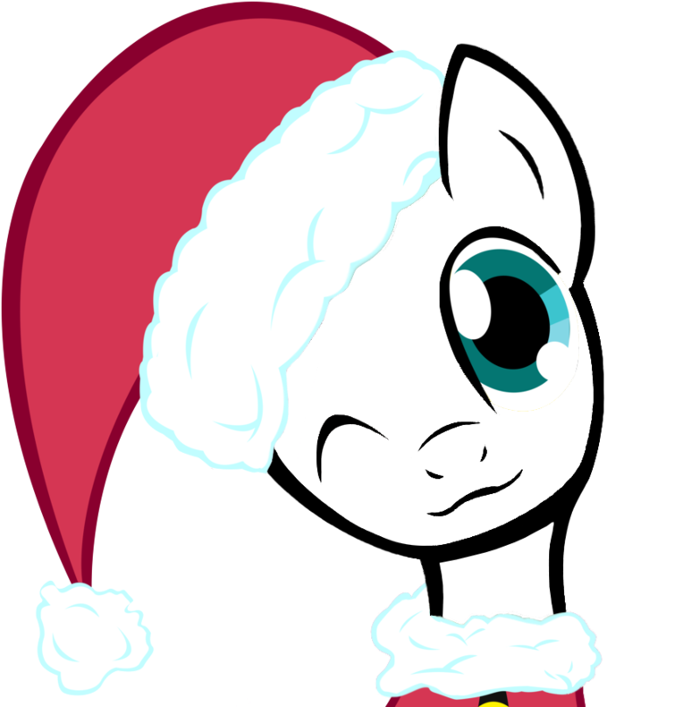 Download Drawn Santa Hat Mlp - Pony Friendship Is Magic Christmas ...