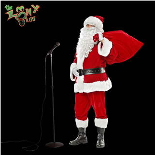 Download Secret Santa Open Mic - Santa Claus - Full Size PNG Image - PNGkit