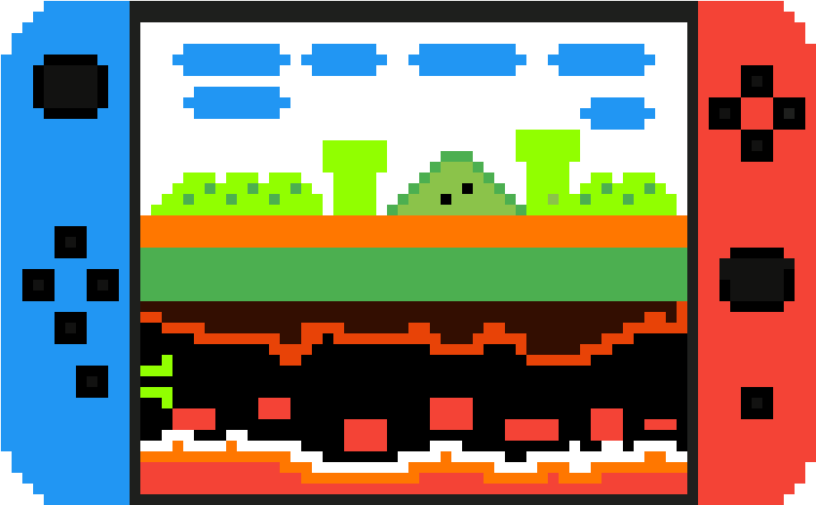 Download Nitendo Switch Super Mario - Handheld Game Console - Full Size ...