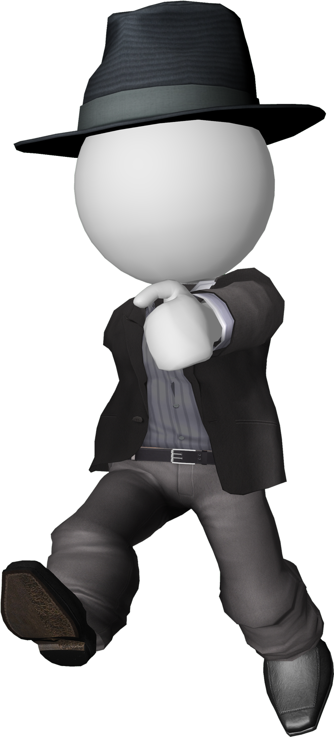 Download 3d White Man Png - Full Size PNG Image - PNGkit