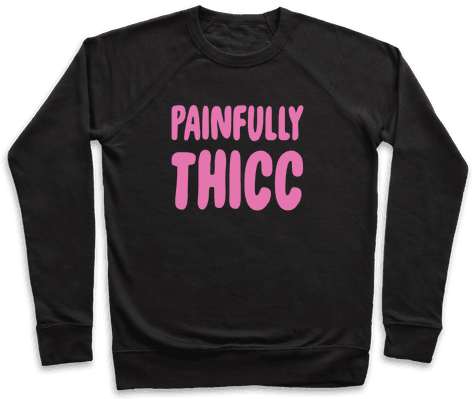 Download Painfully Thicc Pullover - Mew Mew Stranger Things - Full Size ...