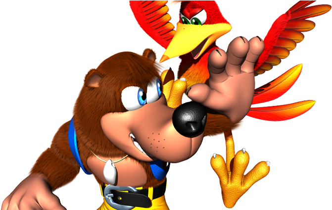 Download Banjo Kazooie - Banjo And Kazooie Render - Full Size PNG Image ...