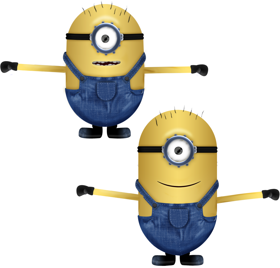 Download Minion T Pose Png - Full Size PNG Image - PNGkit
