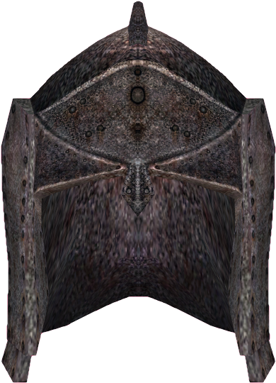 Download Iron Helmet - Oblivion Iron Helmet - Full Size PNG Image - PNGkit