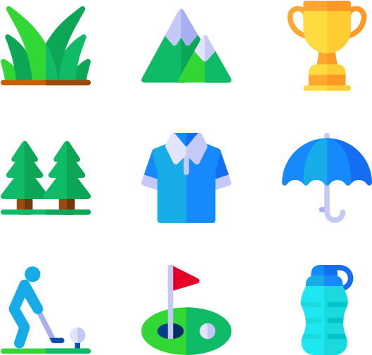 Download Golf 40 Icons - Golf Free Icon Png - Full Size PNG Image - PNGkit