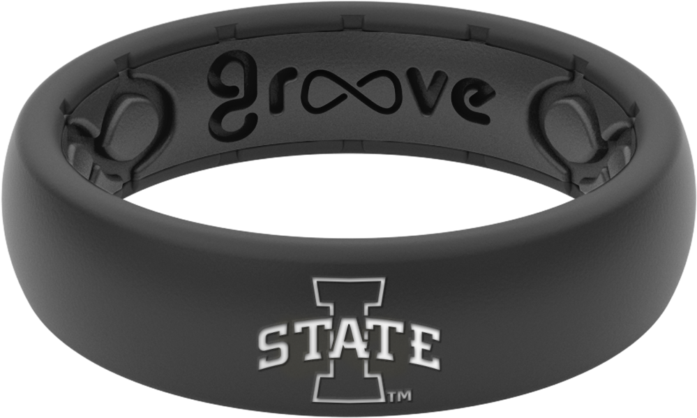 Download Iowa State Silicone Wedding Ring - Boelter Brands Ncaa Iowa ...