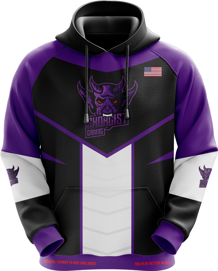 Download Exorcist Gaming Sublimated Hoodie - Mate Maa Tonga Hoodie ...