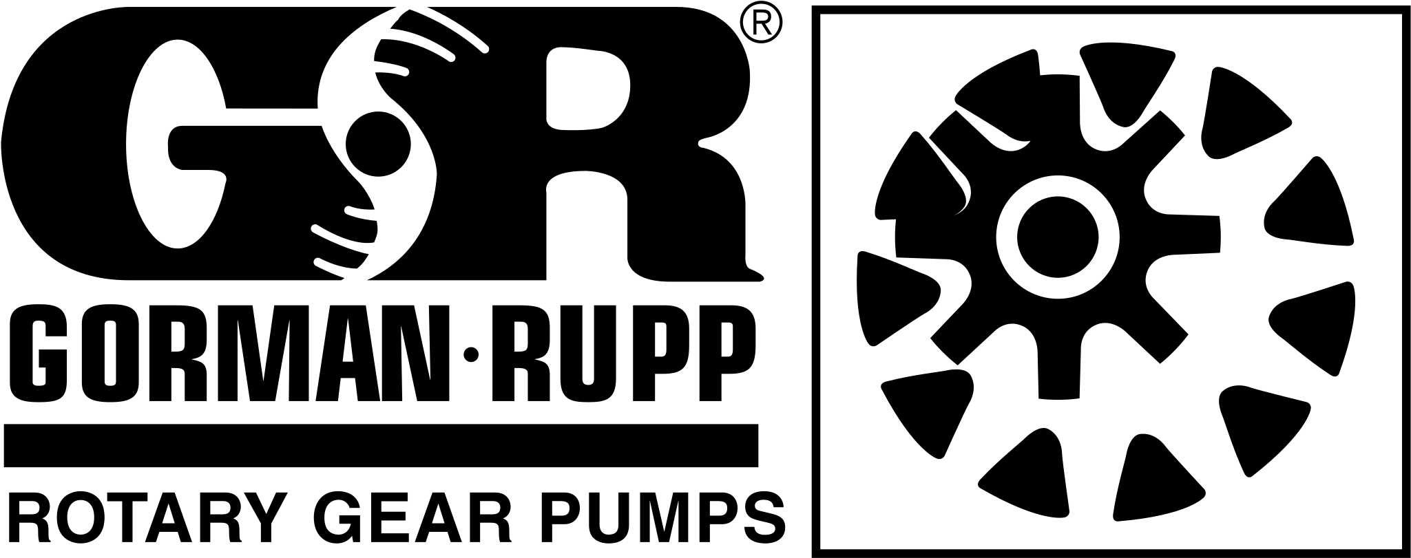 Download Png Wheel Rotary Logo White Pictures - Gorman Rupp - Full Size ...