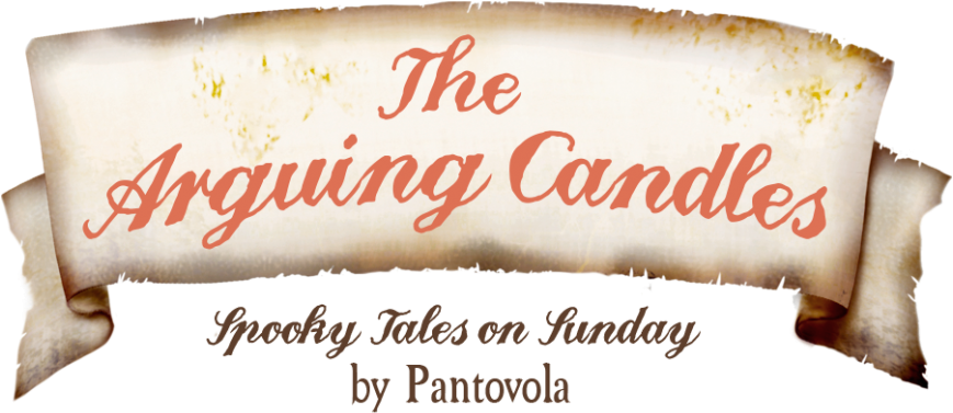 Download Spooky Tale On Sunday “the Arguing Candles” - Scroll Banner ...