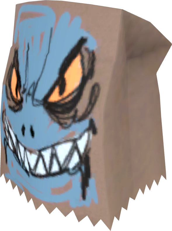 Download Mildly Disturbing Halloween Mask Blu Tf2 - Mildly Disturbing ...