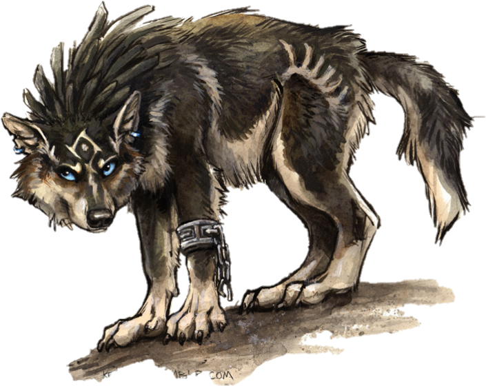 Download Wolf Link - Wolf - Full Size PNG Image - PNGkit