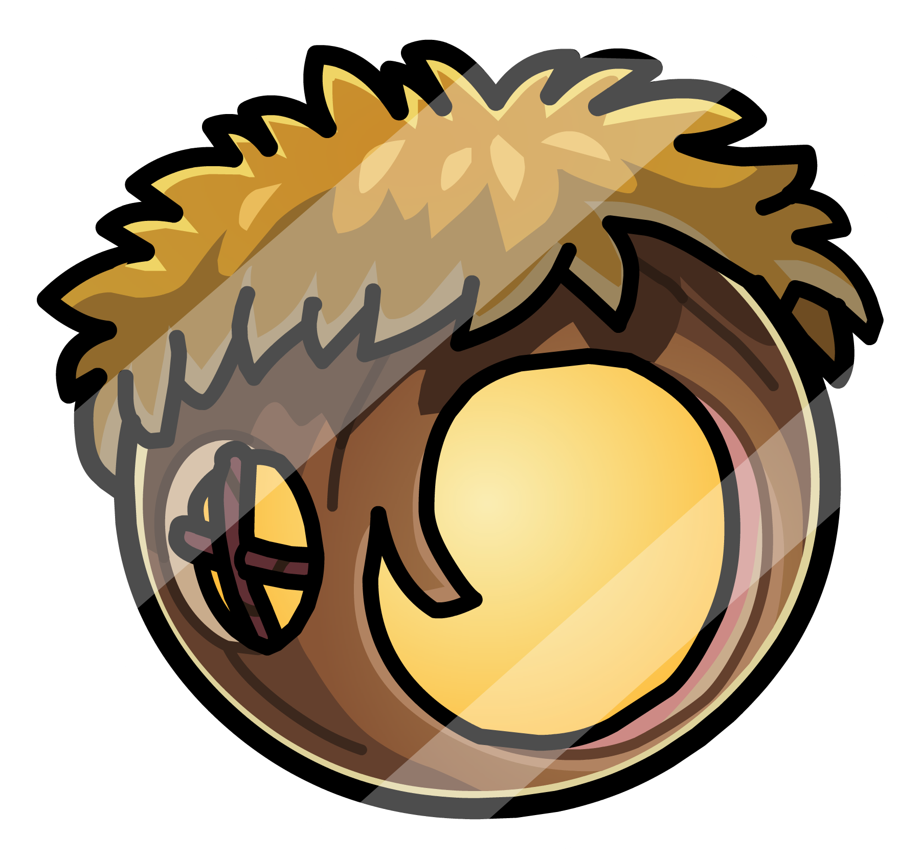 Download Wild Puffle Treehouse Pin Icon - Illustration - Full Size PNG ...