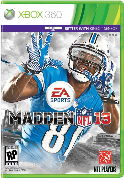 Download Standing - Madden Nfl 13 Cover - Full Size PNG Image - PNGkit