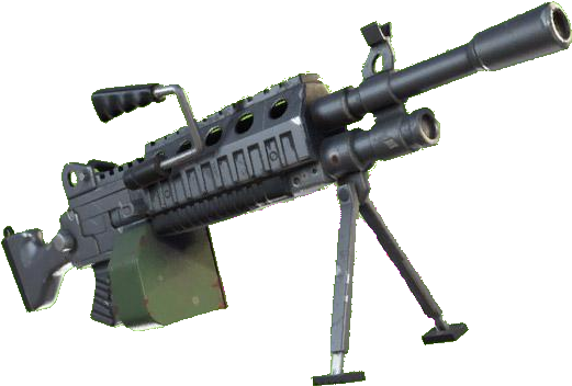 Download Light Machine Gun Fortnite - Full Size PNG Image - PNGkit
