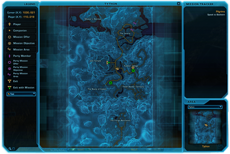 Download Swtor Maps - Star Wars: The Old Republic - Full Size PNG Image ...
