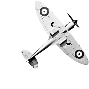 Download The Spitfire Is A British Design Icon - Spitfire Top View ...
