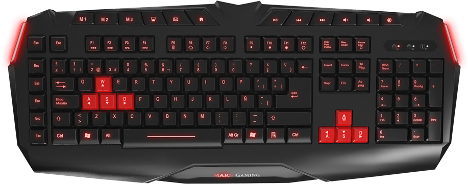 Download Mk2 Gaming Keyboard - Computer Keyboard - Full Size PNG Image ...