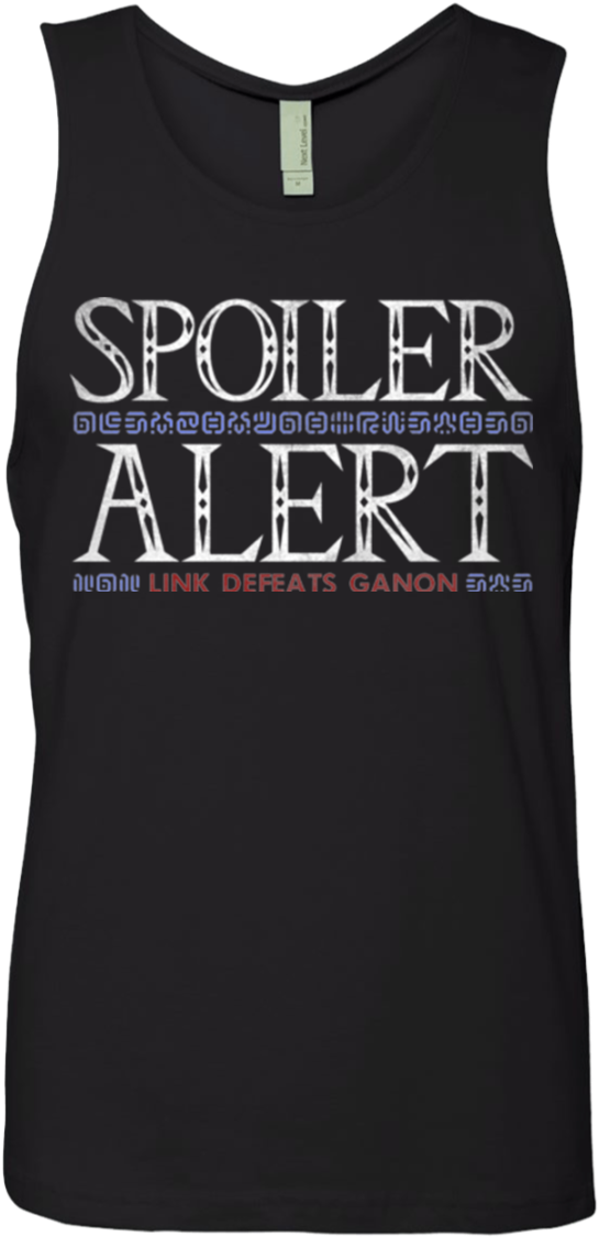 Download Spoiler Alert Link Defeats Ganon Men's Premium Tank - Shirt ...