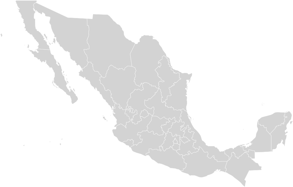 Download Mexico Map Vector Png - Full Size PNG Image - PNGkit