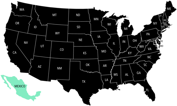 Download Us Map Icon Png - Full Size PNG Image - PNGkit