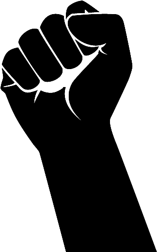 Download Punch Hand Png - Raised Fist Png - Full Size PNG Image - PNGkit