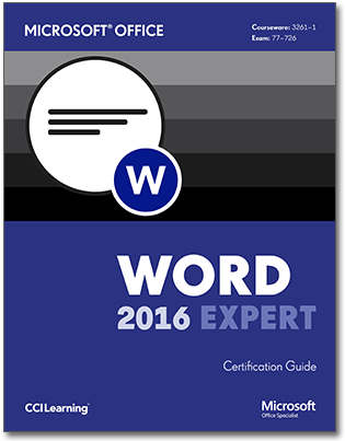 Download Microsoft Word 2016 Expert Certification Guide - Word Expert ...