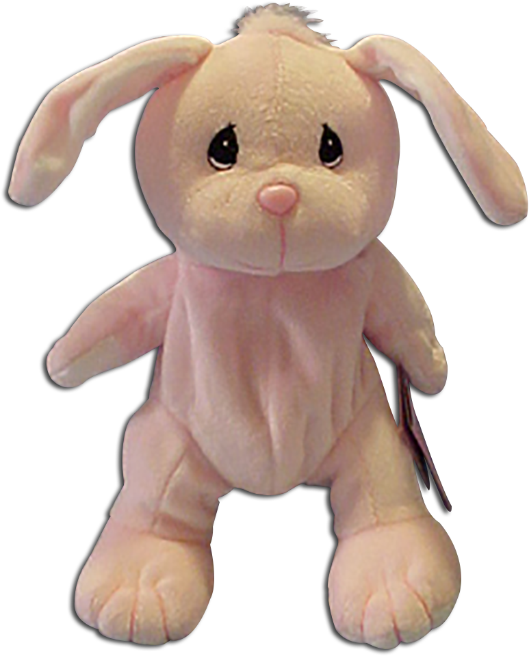 Download Precious Moments Rabbit Stuffed Animal - Full Size PNG Image ...
