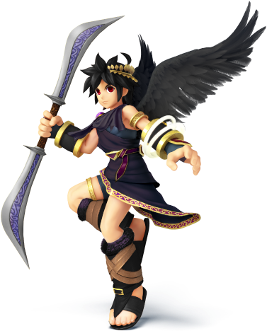 Download Dark Pit Ssb4 By Simplederk-d7ozzhr - Dark Pit Super Smash ...