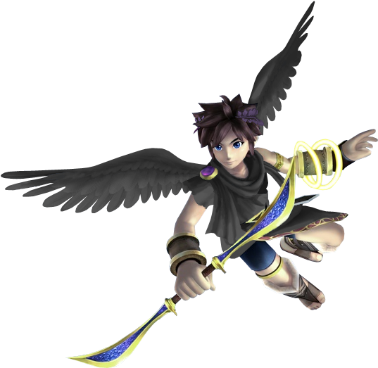 Download Transparent Dark Pit Symbol - Super Smash Bros Kid Icarus - PNGkit