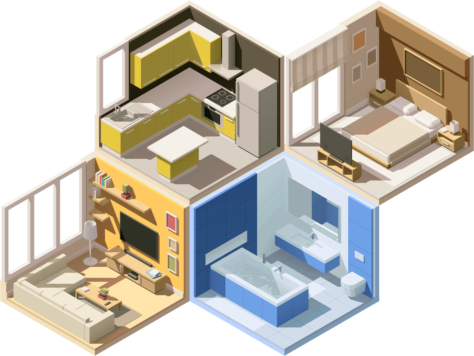 Download Clean - Kitchen - Full Size PNG Image - PNGkit