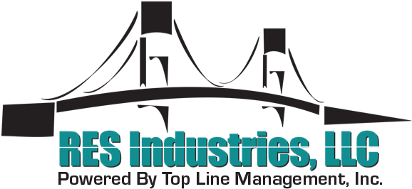 Download Res Industries Powered By Top Line Management Logo - Graphic ...