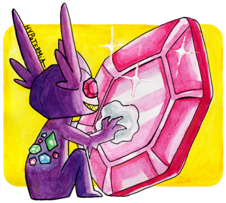 Download Pokemon Mega Sableye - Full Size PNG Image - PNGkit