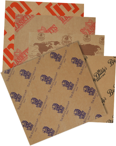 Download Food Service Sheets Eco Kraft Paper - Printed Kraft Paper ...
