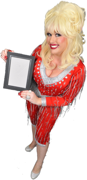 Download Dolly Proff Red Holding Cropped - Scott Clarke - Full Size PNG ...