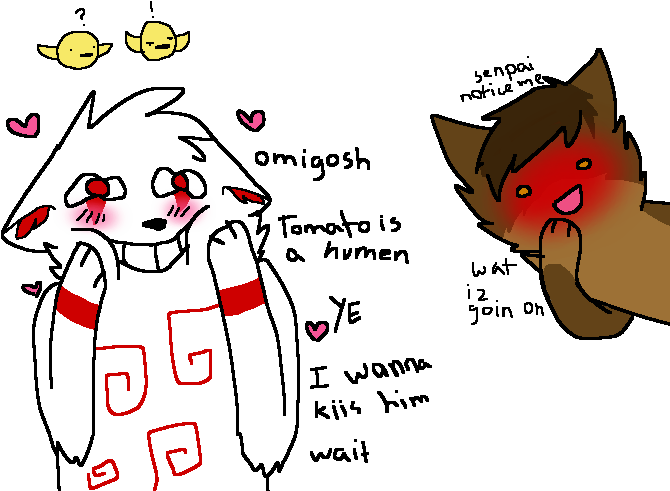 Download Transparent Senpai - Cartoon - PNGkit