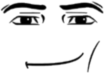 Download Roblox Man Face Meme - Full Size PNG Image - PNGkit