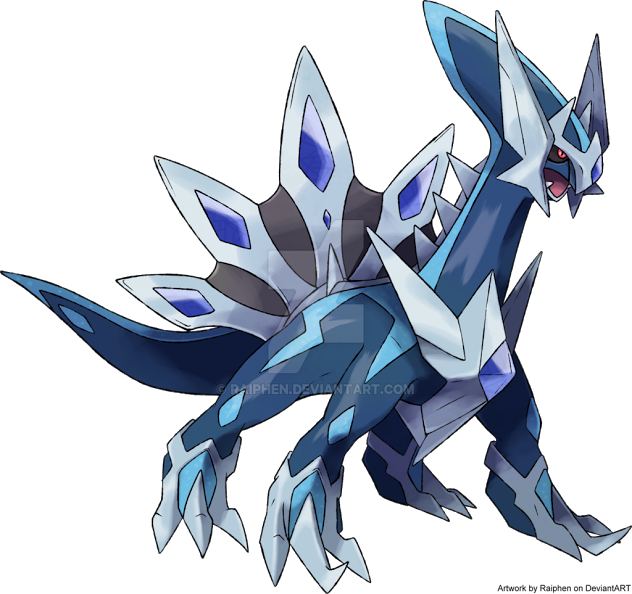 Download Chronos Gender - Pokemon Mega Evolution Dialga - Full Size PNG ...