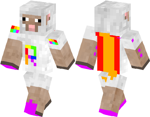 Download Minecraft Sheep - Full Size PNG Image - PNGkit