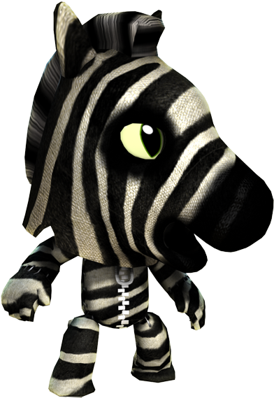 Download 14 Sep - Little Big Planet Zebra - Full Size PNG Image - PNGkit