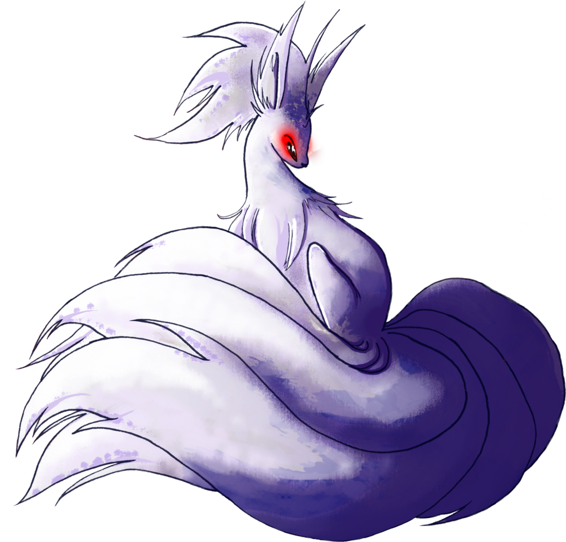 Download Original - Shiny Ninetails - Full Size PNG Image - PNGkit