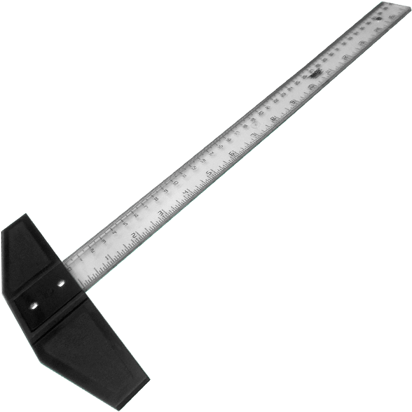 Download Regla T Png - Regla T De Dibujo Tecnico - Full Size PNG Image ...